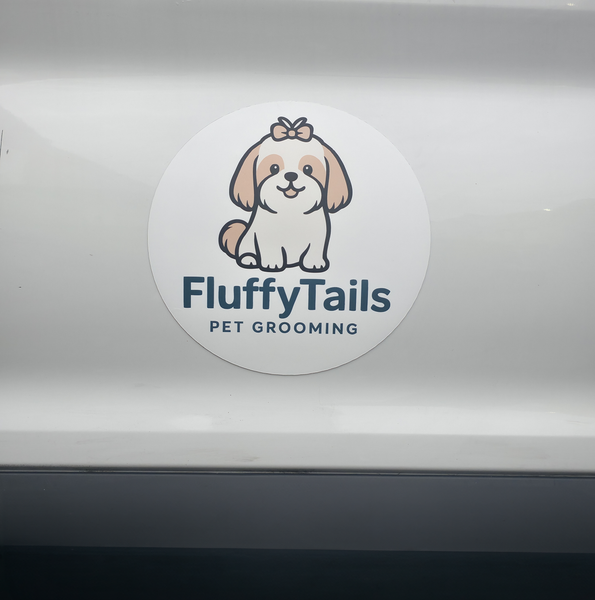 Custom Circular Car Magnets – Tawgraphix